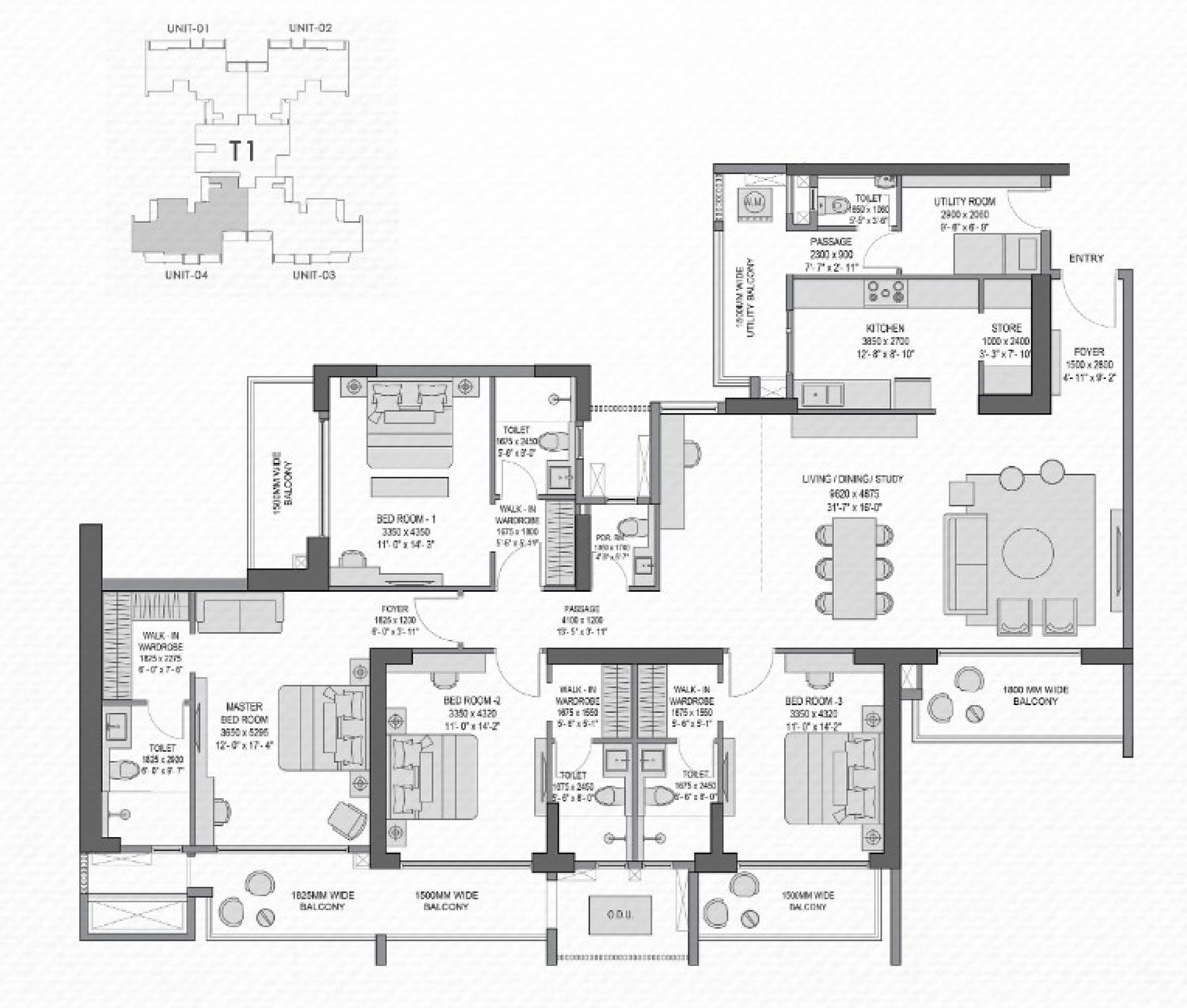 Experion Elements | Top 3/4 BHK Ultra Luxury Apartments in Sector 45, Noida